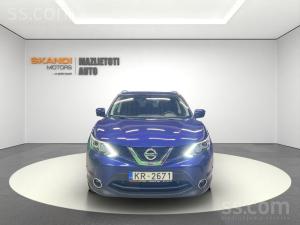 Blue Nissan Qashqai 2017 in Riga, with an engine capacity of 1.20 L and mileage of 155 thousand km for 8990 €, photo 3 on AUTOMOTO.COM.LV