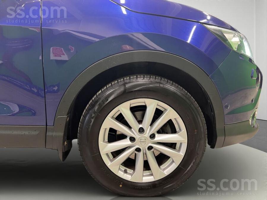 Blue Nissan Qashqai 2017 in Riga, with an engine capacity of 1.20 L and mileage of 155 thousand km for 8990 €, photo 20 on AUTOMOTO.COM.LV