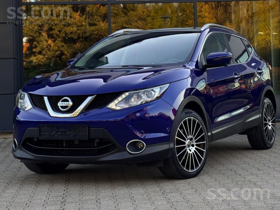 Zils Nissan Qashqai 2017 Rīga, ar dzinēja tilpumu 1.60 L un nobraukumu 192 tūkst. km par 10850 €, foto 1 vietnē AUTOMOTO.COM.LV