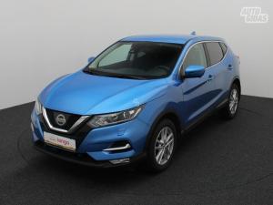 Blue Nissan Qashqai 2018 in Vilnius, with an engine capacity of 1.20 L and mileage of 185 thousand km for 10999 €, photo  on AUTOMOTO.COM.LV