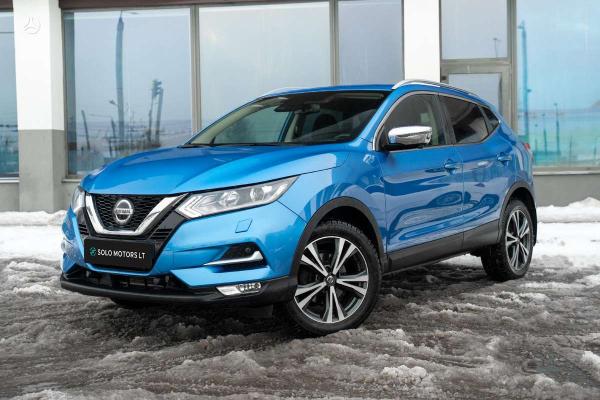 Zils Nissan Qashqai 2018 Viļņa, ar dzinēja tilpumu 1.20 L un nobraukumu 88 tūkst. km par 13550 €, foto 1 vietnē AUTOMOTO.COM.LV