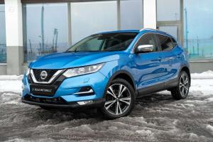 Zils Nissan Qashqai 2018 Viļņa, ar dzinēja tilpumu 1.20 L un nobraukumu 88 tūkst. km par 13550 €, foto  vietnē AUTOMOTO.COM.LV