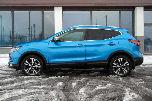 Zils Nissan Qashqai 2018 Viļņa, ar dzinēja tilpumu 1.20 L un nobraukumu 88 tūkst. km par 13550 €, foto 2 vietnē AUTOMOTO.COM.LV
