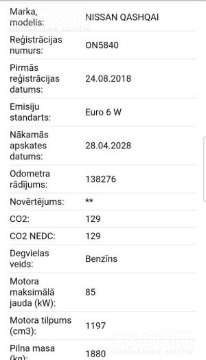 Zils Nissan Qashqai 2018 Rīga, ar dzinēja tilpumu 1.20 L un nobraukumu 0 tūkst. km par 11500 €, foto 22 vietnē AUTOMOTO.COM.LV