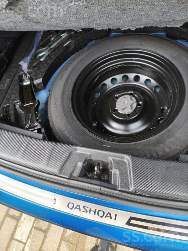 Blue Nissan Qashqai 2018 in Cesis, with an engine capacity of 1.60 L and mileage of 184 thousand km for 12700 €, photo 7 on AUTOMOTO.COM.LV
