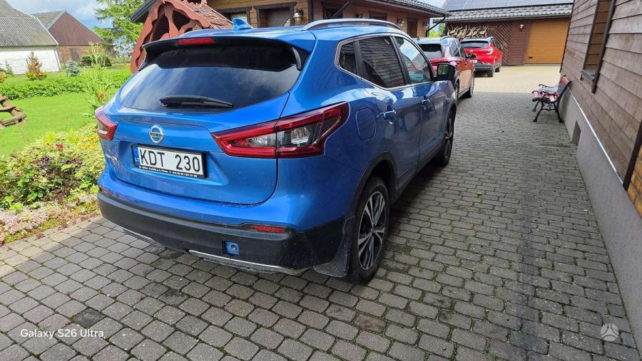 Zils Nissan Qashqai 2018 Tauragė, ar dzinēja tilpumu 1.20 L un nobraukumu 165 tūkst. km par 9500 €, foto 3 vietnē AUTOMOTO.COM.LV