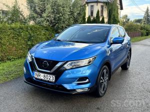 Zils Nissan Qashqai 2018 Rīga, ar dzinēja tilpumu 1.20 L un nobraukumu 138 tūkst. km par 9300 €, foto  vietnē AUTOMOTO.COM.LV