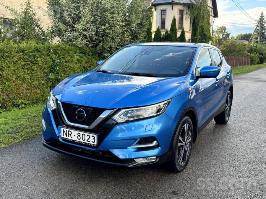 Zils Nissan Qashqai 2018 Rīga, ar dzinēja tilpumu 1.20 L un nobraukumu 138 tūkst. km par 9300 €, foto 1 vietnē AUTOMOTO.COM.LV