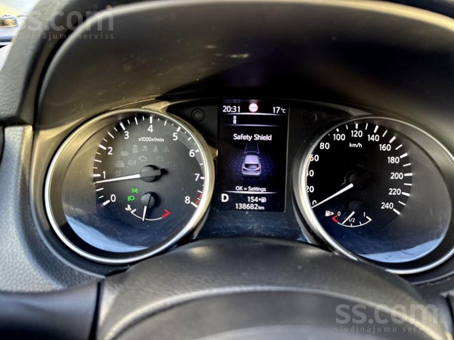 Zils Nissan Qashqai 2018 Rīga, ar dzinēja tilpumu 1.20 L un nobraukumu 138 tūkst. km par 9300 €, foto 13 vietnē AUTOMOTO.COM.LV