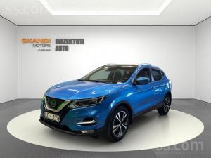 Zils Nissan Qashqai 2018 Rīga, ar dzinēja tilpumu 1.20 L un nobraukumu 138 tūkst. km par 12990 €, foto  vietnē AUTOMOTO.COM.LV
