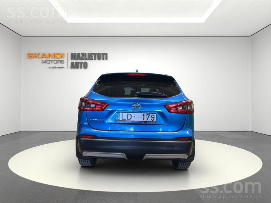 Zils Nissan Qashqai 2018 Rīga, ar dzinēja tilpumu 1.20 L un nobraukumu 138 tūkst. km par 12990 €, foto 6 vietnē AUTOMOTO.COM.LV