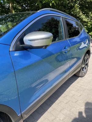 Blue Nissan Qashqai 2018 in Raseiniai, with an engine capacity of 1.60 L and mileage of 159 thousand km for 12400 €, photo 10 on AUTOMOTO.COM.LV
