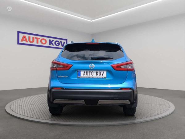 Blue Nissan Qashqai 2018 in Vilnius, with an engine capacity of 1.20 L and mileage of 86 thousand km for 13999 €, photo 4 on AUTOMOTO.COM.LV