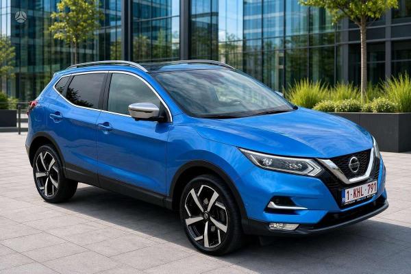 Zils Nissan Qashqai 2018 Viļņa, ar dzinēja tilpumu 1.60 L un nobraukumu 143 tūkst. km par 13550 €, foto 2 vietnē AUTOMOTO.COM.LV