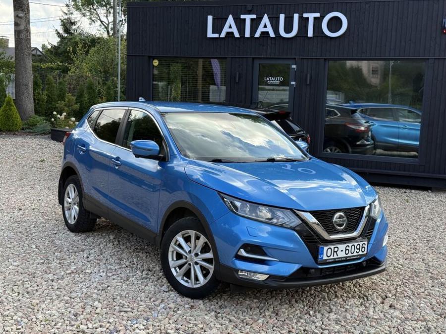 Zils Nissan Qashqai 2018 Rīga, ar dzinēja tilpumu 1.20 L un nobraukumu 131 tūkst. km par 8950 €, foto 1 vietnē AUTOMOTO.COM.LV