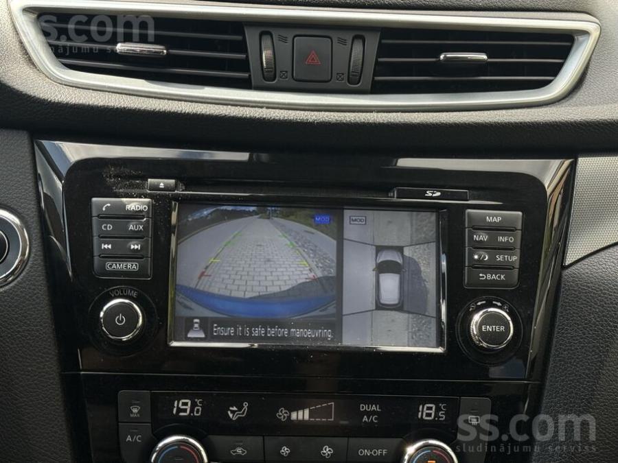 Zils Nissan Qashqai 2018 Rīga, ar dzinēja tilpumu 1.20 L un nobraukumu 131 tūkst. km par 8950 €, foto 24 vietnē AUTOMOTO.COM.LV