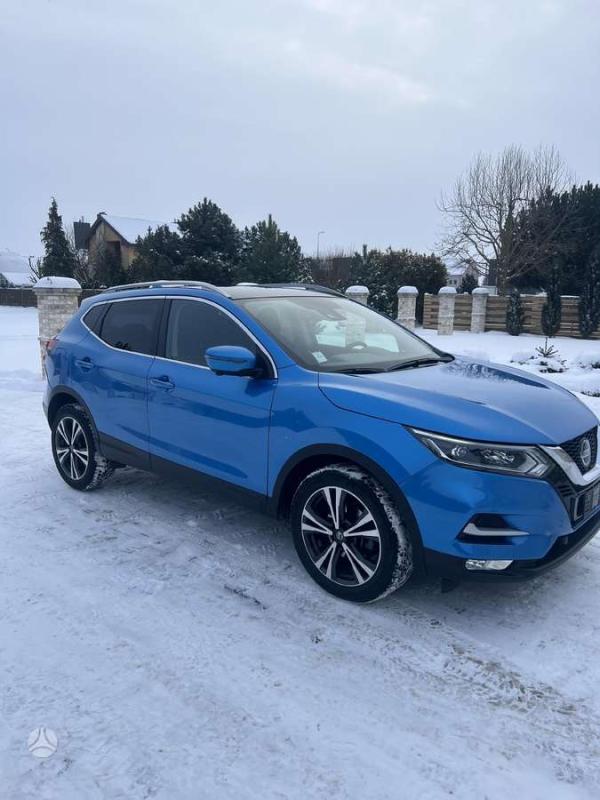Zils Nissan Qashqai 2019 Panevēža, ar dzinēja tilpumu 1.33 L un nobraukumu 69 tūkst. km par 13500 €, foto 4 vietnē AUTOMOTO.COM.LV