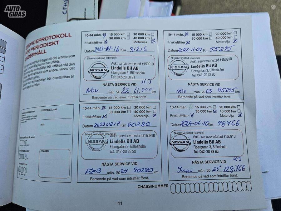 Синий Ниссан Кашкай 2019 в Шяуляй, объемом двигателя 1.30 л и пробегом 153 тыс. км за 15450 €, фото 29 на AUTOMOTO.COM.LV