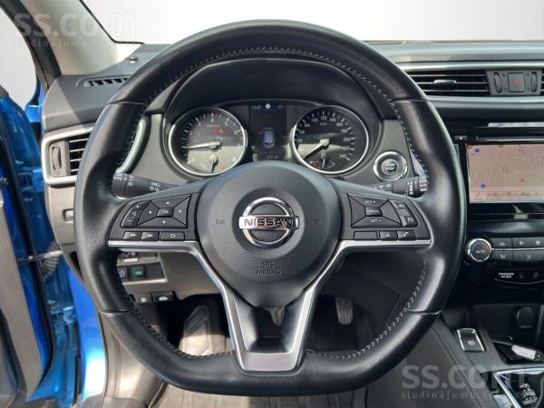 Blue Nissan Qashqai 2019 in Riga, with an engine capacity of 1.30 L and mileage of 93 thousand km for 16490 €, photo 10 on AUTOMOTO.COM.LV