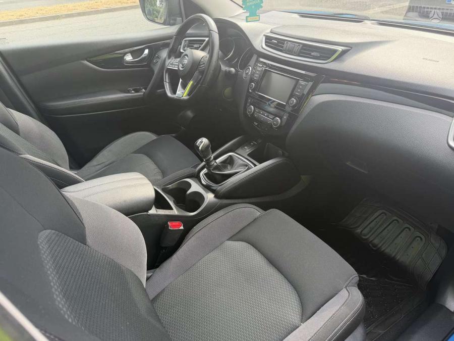 Zils Nissan Qashqai 2019 Tauragė, ar dzinēja tilpumu 1.46 L un nobraukumu 130 tūkst. km par 12200 €, foto 6 vietnē AUTOMOTO.COM.LV