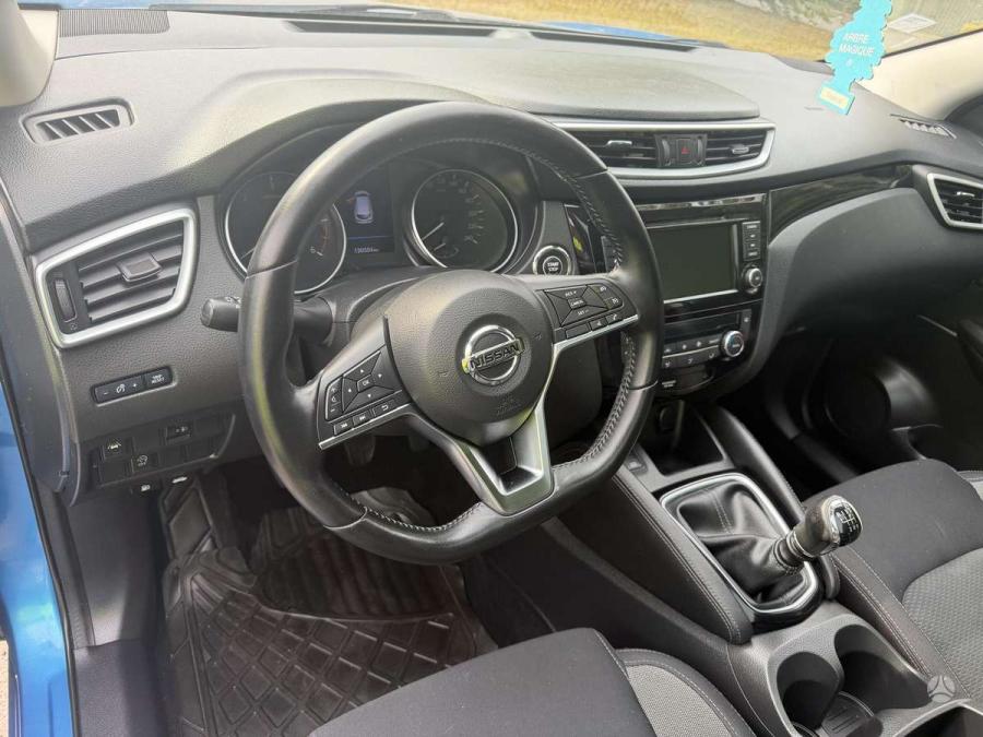 Zils Nissan Qashqai 2019 Tauragė, ar dzinēja tilpumu 1.46 L un nobraukumu 130 tūkst. km par 12200 €, foto 9 vietnē AUTOMOTO.COM.LV