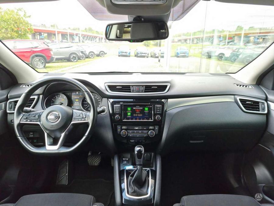Blue Nissan Qashqai 2019 in Vilnius, with an engine capacity of 1.33 L and mileage of 110 thousand km for 14500 €, photo 12 on AUTOMOTO.COM.LV