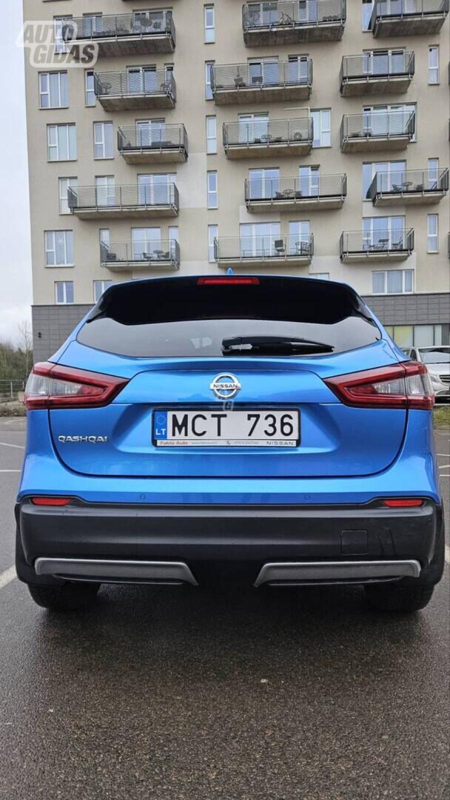 Zils Nissan Qashqai 2020 Viļņa, ar dzinēja tilpumu 1.30 L un nobraukumu 98 tūkst. km par 16990 €, foto 6 vietnē AUTOMOTO.COM.LV