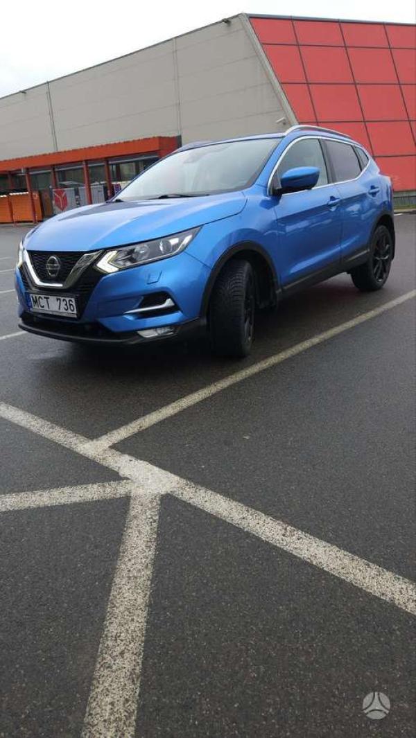 Blue Nissan Qashqai 2020 in Vilnius, with an engine capacity of 1.33 L and mileage of 99 thousand km for 16500 €, photo 3 on AUTOMOTO.COM.LV