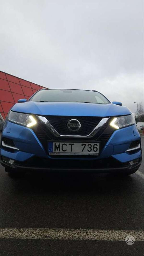 Blue Nissan Qashqai 2020 in Vilnius, with an engine capacity of 1.33 L and mileage of 99 thousand km for 16500 €, photo 5 on AUTOMOTO.COM.LV