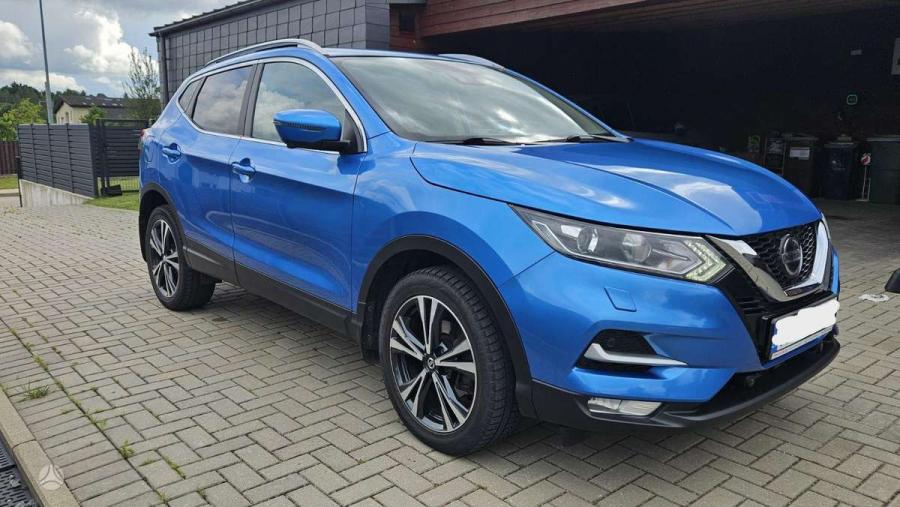 Синий Ниссан Кашкай 2020 в Вильнюс, объемом двигателя 1.33 л и пробегом 110 тыс. км за 15100 €, фото 1 на AUTOMOTO.COM.LV