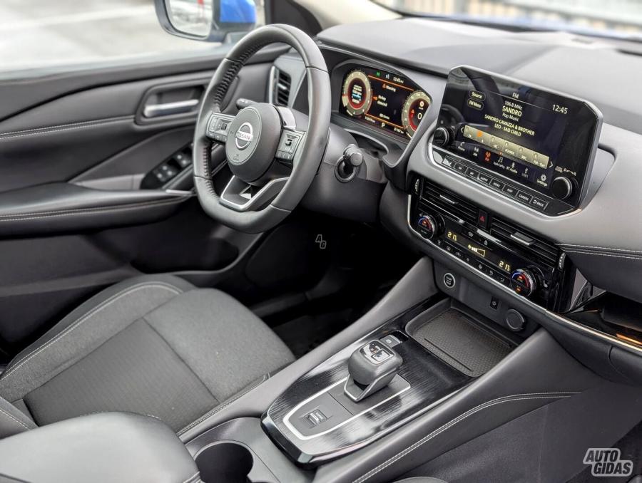 Zils Nissan Qashqai 2021 Viļņa, ar dzinēja tilpumu 1.30 L un nobraukumu 112 tūkst. km par 17500 €, foto 10 vietnē AUTOMOTO.COM.LV