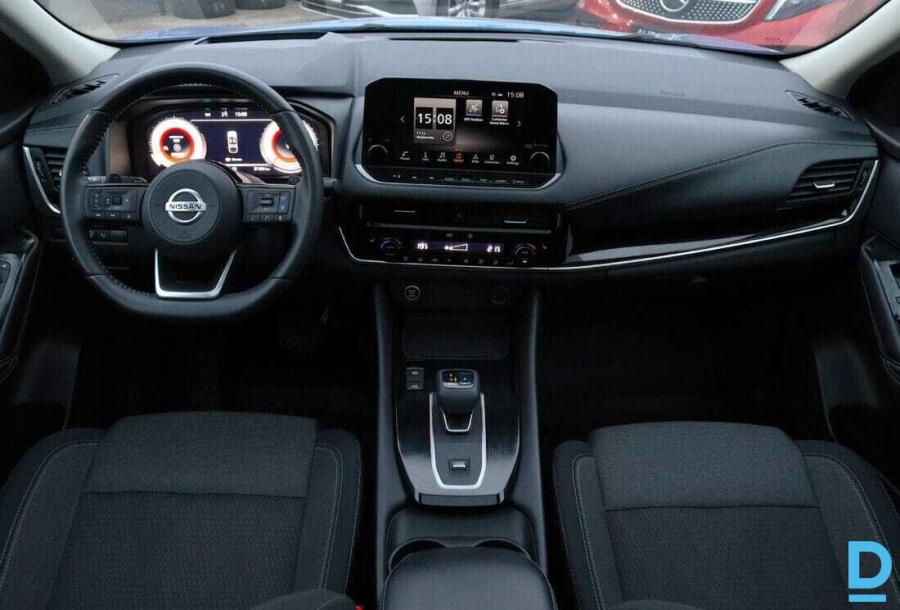 Zils Nissan Qashqai 2021 Rīga, ar dzinēja tilpumu 1.30 L un nobraukumu 75 tūkst. km par 20400 €, foto 7 vietnē AUTOMOTO.COM.LV