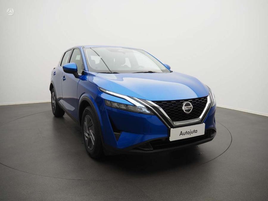 Blue Nissan Qashqai 2021 in Vilnius, with an engine capacity of 1.33 L and mileage of 47 thousand km for 19000 €, photo 3 on AUTOMOTO.COM.LV