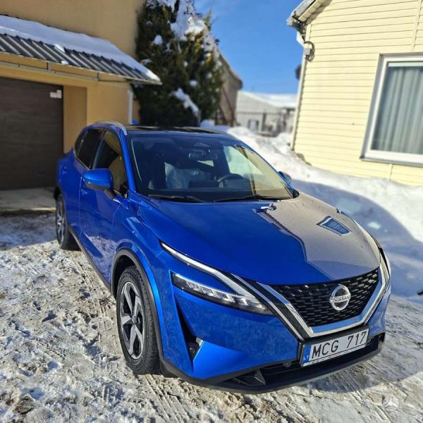 Zils Nissan Qashqai 2021 Šauļi, ar dzinēja tilpumu 1.33 L un nobraukumu 107 tūkst. km par 18999 €, foto 1 vietnē AUTOMOTO.COM.LV