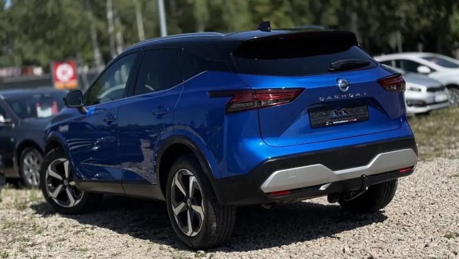 Blue Nissan Qashqai 2021 in Jelgava, with an engine capacity of 1.30 L and mileage of 164 thousand km for 19790 €, photo 5 on AUTOMOTO.COM.LV