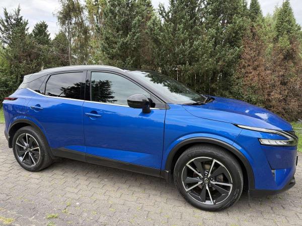 Blue Nissan Qashqai 2021 in Vilnius, with an engine capacity of 1.33 L and mileage of 81 thousand km for 23300 €, photo 4 on AUTOMOTO.COM.LV