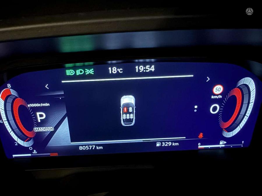 Синий Ниссан Кашкай 2021 в Вильнюс, объемом двигателя 1.33 л и пробегом 81 тыс. км за 23300 €, фото 29 на AUTOMOTO.COM.LV