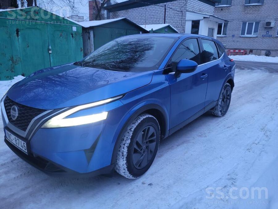 Zils Nissan Qashqai 2022 Rīga, ar dzinēja tilpumu 1.30 L un nobraukumu 55 tūkst. km par 21900 €, foto 3 vietnē AUTOMOTO.COM.LV