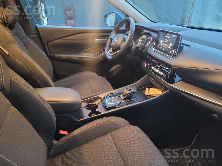 Zils Nissan Qashqai 2022 Rīga, ar dzinēja tilpumu 1.30 L un nobraukumu 55 tūkst. km par 21900 €, foto 13 vietnē AUTOMOTO.COM.LV