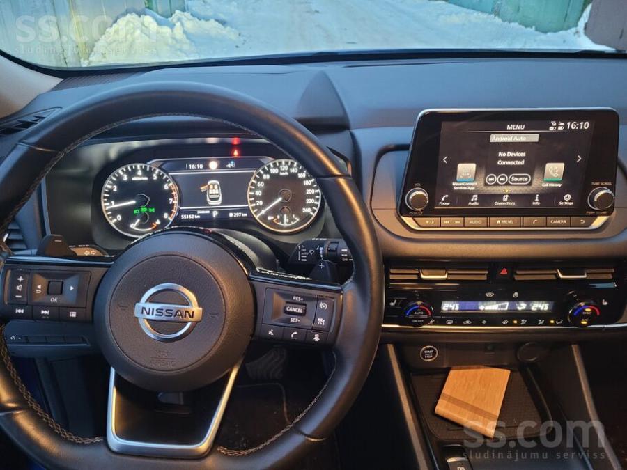 Zils Nissan Qashqai 2022 Rīga, ar dzinēja tilpumu 1.30 L un nobraukumu 55 tūkst. km par 21900 €, foto 15 vietnē AUTOMOTO.COM.LV