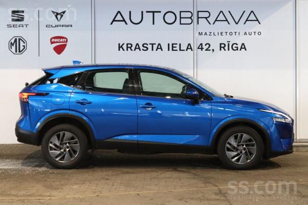 Zils Nissan Qashqai 2022 Rīga, ar dzinēja tilpumu 1.30 L un nobraukumu 70 tūkst. km par 19800 €, foto 5 vietnē AUTOMOTO.COM.LV