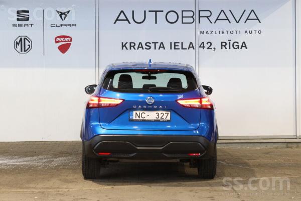 Zils Nissan Qashqai 2022 Rīga, ar dzinēja tilpumu 1.30 L un nobraukumu 70 tūkst. km par 19800 €, foto 7 vietnē AUTOMOTO.COM.LV