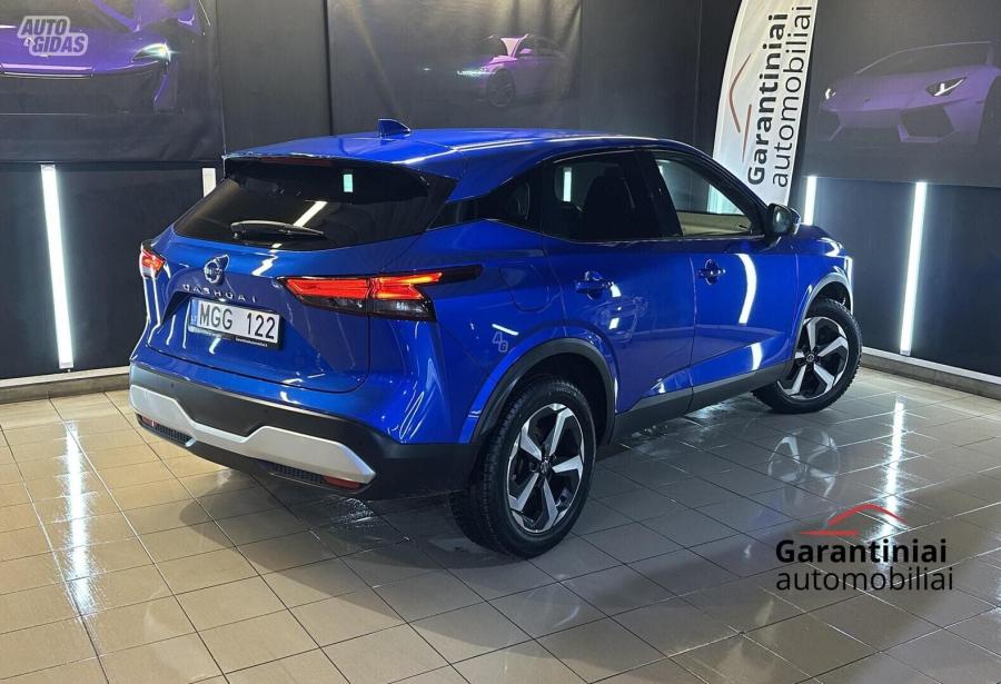 Blue Nissan Qashqai 2022 in Avizieniai, with an engine capacity of 1.30 L and mileage of 129 thousand km for 18950 €, photo 2 on AUTOMOTO.COM.LV