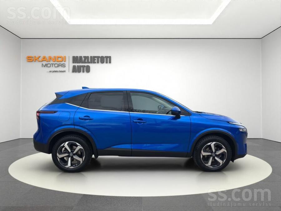 Zils Nissan Qashqai 2022 Rīga, ar dzinēja tilpumu 1.30 L un nobraukumu 80 tūkst. km par 20990 €, foto 8 vietnē AUTOMOTO.COM.LV