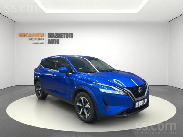 Zils Nissan Qashqai 2022 Rīga, ar dzinēja tilpumu 1.30 L un nobraukumu 80 tūkst. km par 20990 €, foto 8 vietnē AUTOMOTO.COM.LV
