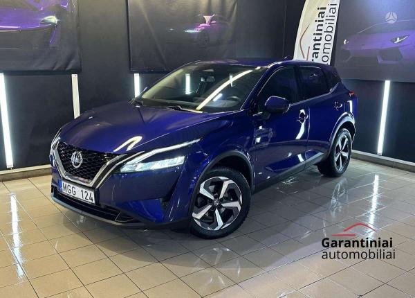 Blue Nissan Qashqai 2022 in Vilnius, with an engine capacity of 0.00 L and mileage of 98 thousand km for 18750 €, photo 1 on AUTOMOTO.COM.LV