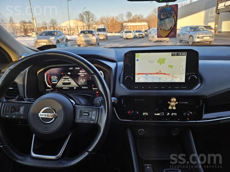 Zils Nissan Qashqai 2022 Rīga, ar dzinēja tilpumu 1.30 L un nobraukumu 64 tūkst. km par 23290 €, foto 7 vietnē AUTOMOTO.COM.LV