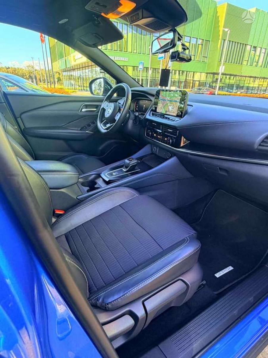 Zils Nissan Qashqai 2022 Kauņa, ar dzinēja tilpumu 1.33 L un nobraukumu 133 tūkst. km par 18200 €, foto 9 vietnē AUTOMOTO.COM.LV