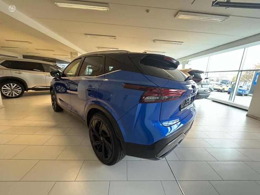 Zils Nissan Qashqai 2023 Šauļi, ar dzinēja tilpumu 1.33 L un nobraukumu 24 tūkst. km par 24600 €, foto 4 vietnē AUTOMOTO.COM.LV