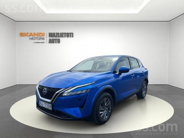 Zils Nissan Qashqai 2023 Rīga, ar dzinēja tilpumu 1.30 L un nobraukumu 39 tūkst. km par 21490 €, foto 1 vietnē AUTOMOTO.COM.LV